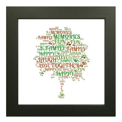 word art family tree